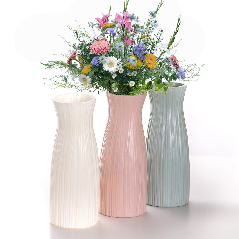 Origami, Nordic Plastic Table Top Vases (Flowers Not Included) | Rayane ...