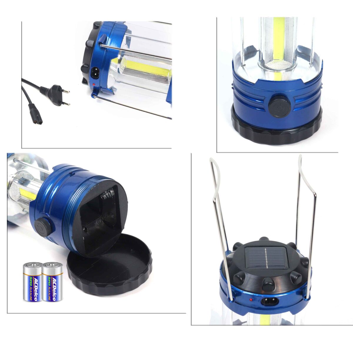 Solar Rechargeable Lantern with Handle and Charger - Rayane's Beautiful ...