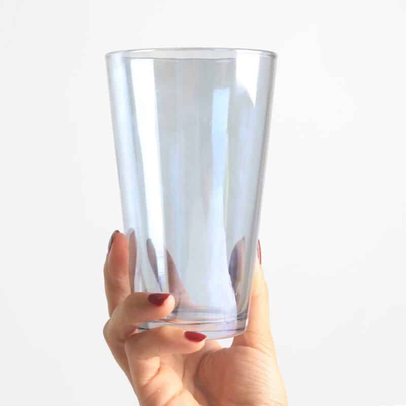 400 ML Transparent Tall Drinking Glass Cup for Water Wine Beer Cocktail ...
