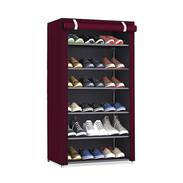 7-Layer Shoe Racks for Shoe Storage with Dustproof Non-Woven Fabric ...